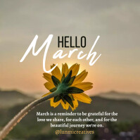 New month march Template | PosterMyWall