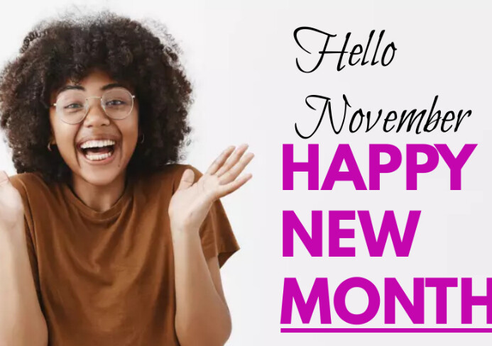 New month November flyer design Template | PosterMyWall