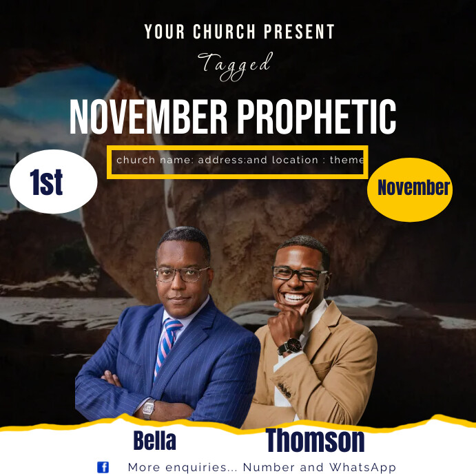 New month October church Templat | PosterMyWall