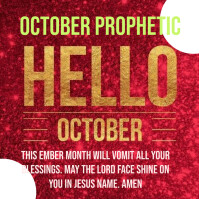 New month October church Template | PosterMyWall