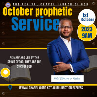 New month October church Template | PosterMyWall