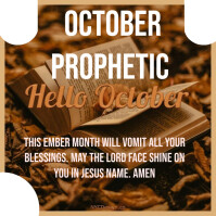 New month October church Template | PosterMyWall