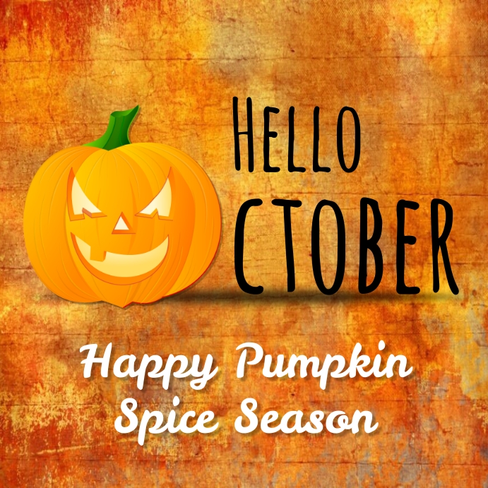 New Month October Template | PosterMyWall