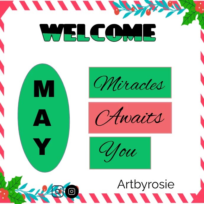 NEW MONTH OF MAY Template | PosterMyWall