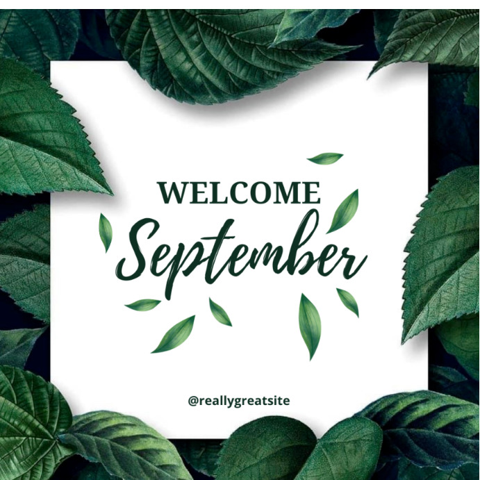 New month of September design template flyer | PosterMyWall