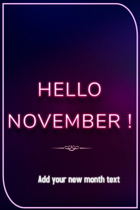 New month poster template | PosterMyWall