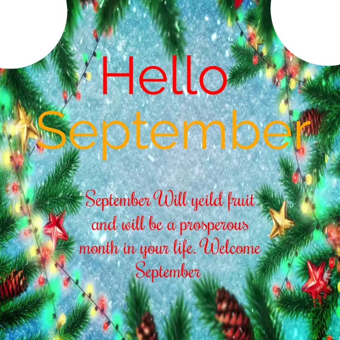 Hello Birthday Month September