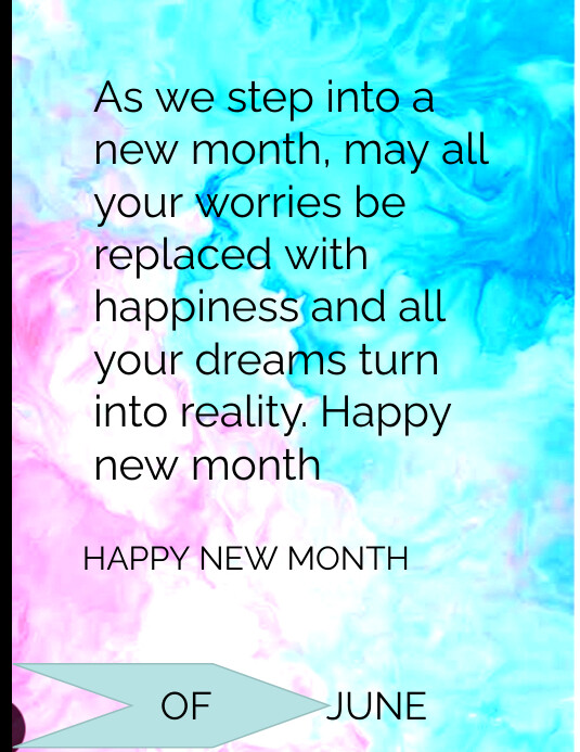 New month wishes Template | PosterMyWall