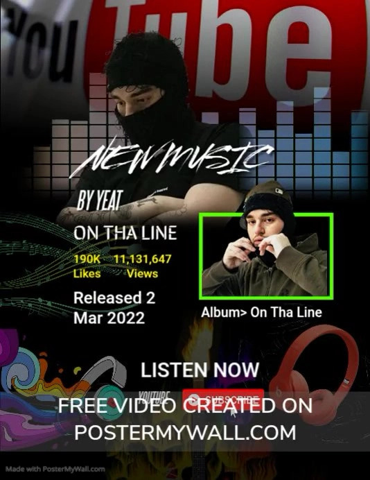 New Music Cover Template | PosterMyWall