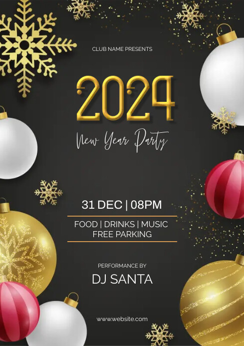 new party poster Template | PosterMyWall