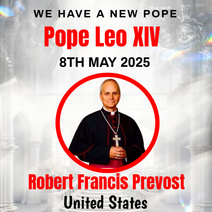 New pope Template | PosterMyWall