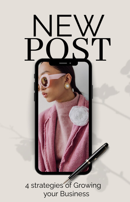 New Post for strategies Template | PosterMyWall