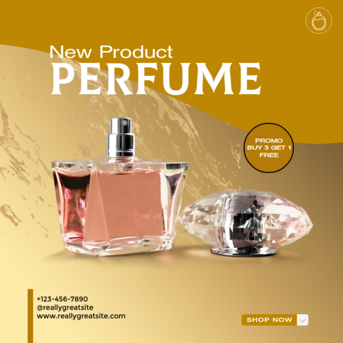 NEW PRODUCT PERFUME INSTAGRAM POST Template | PosterMyWall