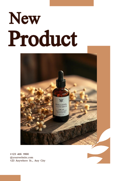 New Product Serum Poster Template | PosterMyWall