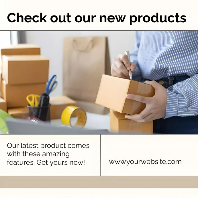 New product template | PosterMyWall