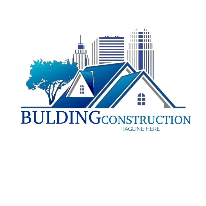New Professional Construction Logo Template | PosterMyWall