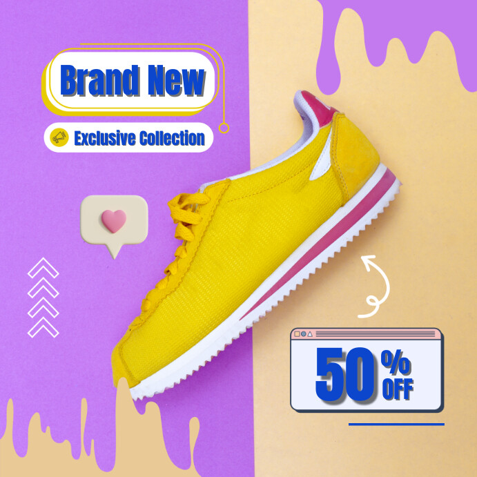 Plantilla de NEW SHOES COLLECTION TEMPLATE | PosterMyWall