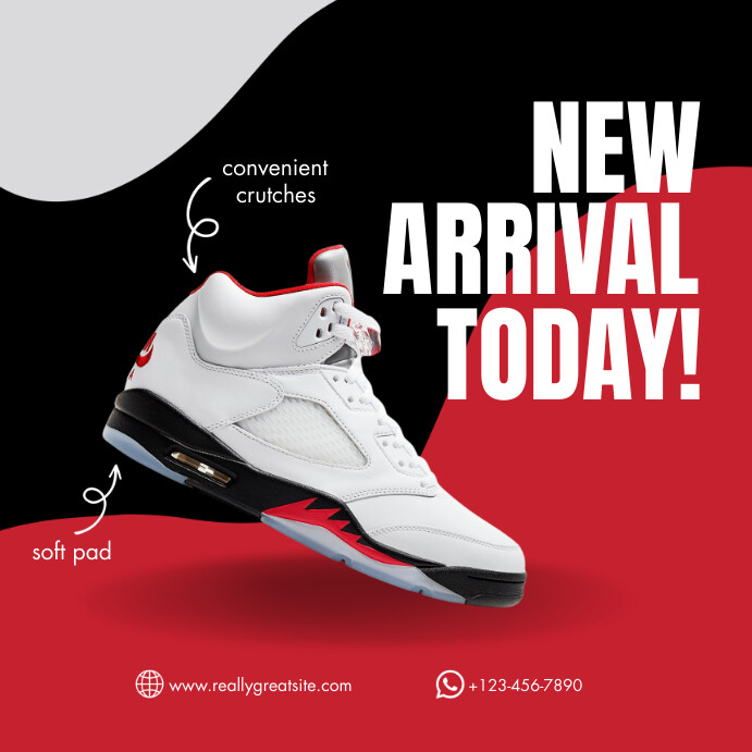 NEW SHOES COLLECTION TEMPLATE | PosterMyWall