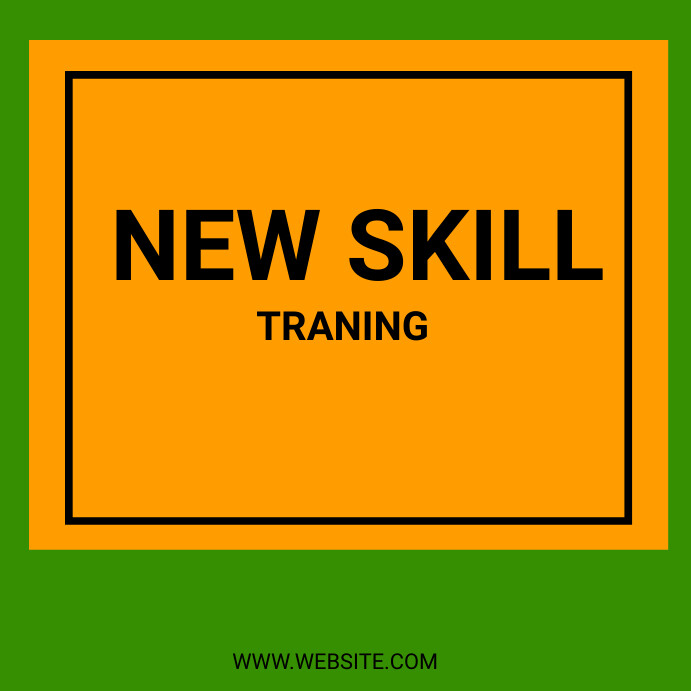 Plantilla de New skill sign bord | PosterMyWall