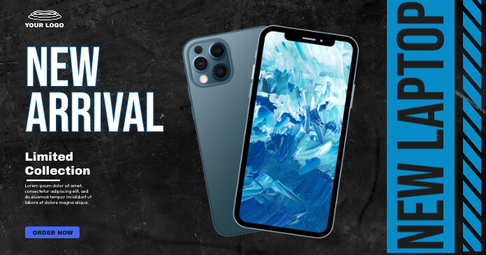 New Smart Phone Template-Vorlage | PosterMyWall