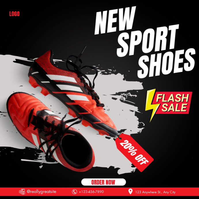 Copy of NEW SPORT SHOES COLLECTION | PosterMyWall