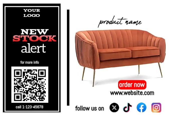 new stock Template | PosterMyWall