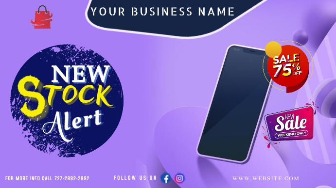 new stock flyer template | PosterMyWall