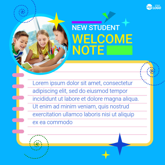 Copy of New Student Wish Template | PosterMyWall