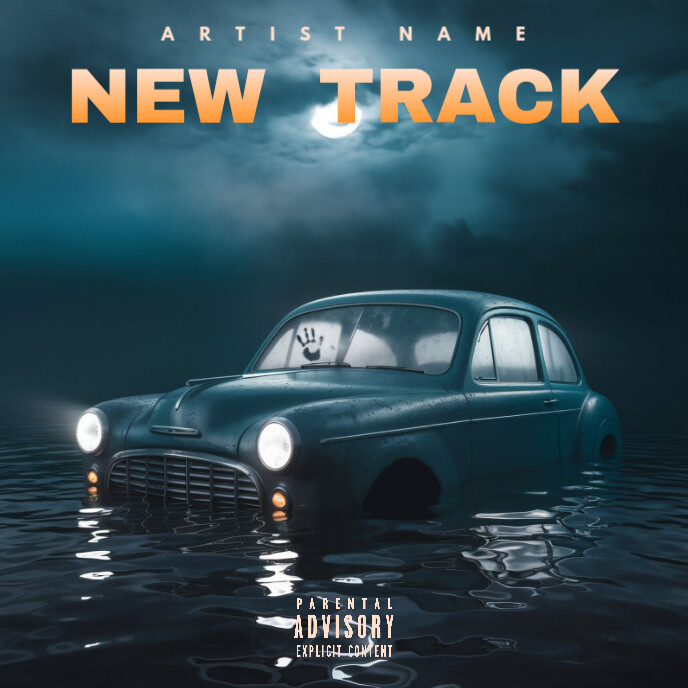 Copy of New Track Album Cover | PosterMyWall