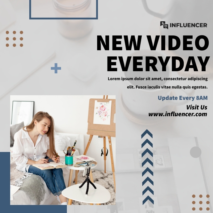 New Video Template | PosterMyWall