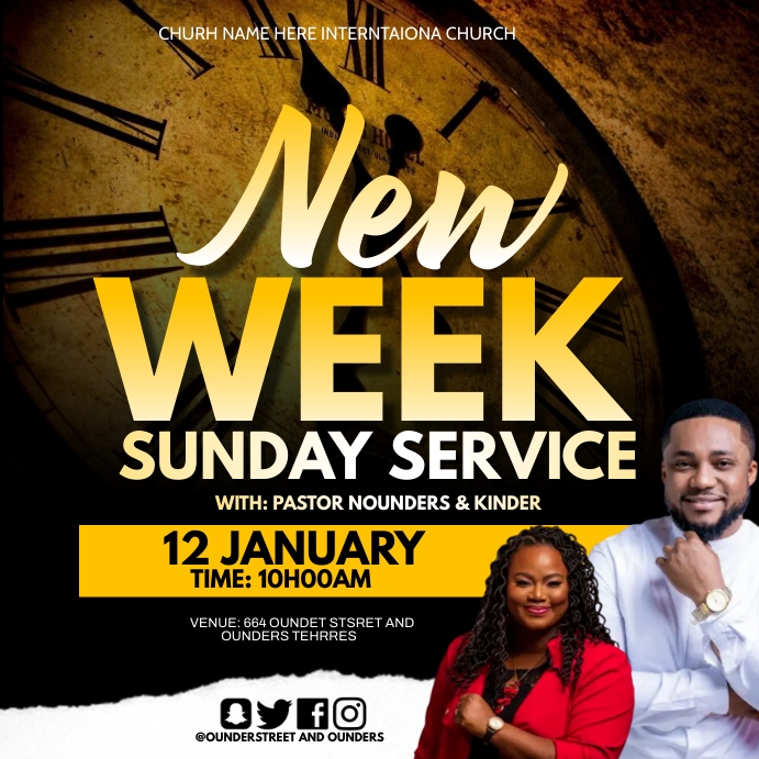 New week Template | PosterMyWall