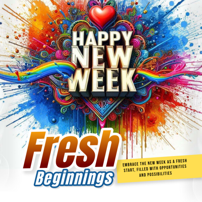 New week Template | PosterMyWall