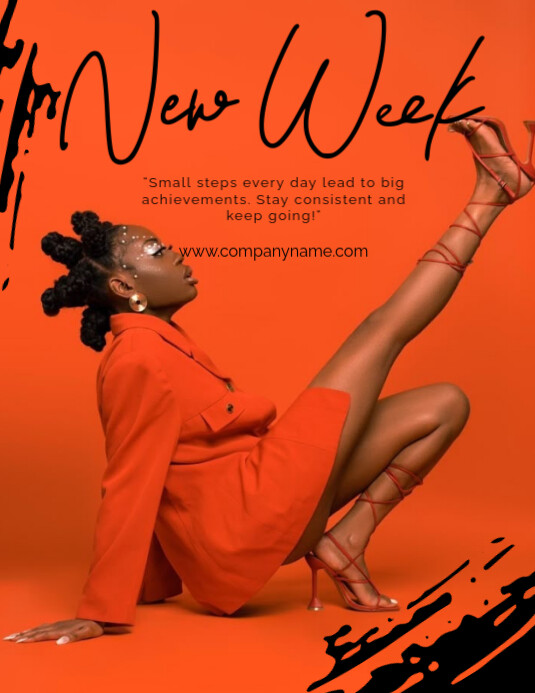 New week flyer (Us letter) Template | PosterMyWall