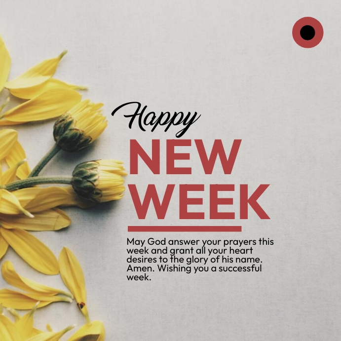 Plantilla de New week flyer | PosterMyWall