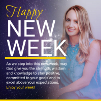 Happy New Week Template | PosterMyWall