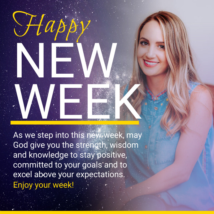 new week flyer Template | PosterMyWall