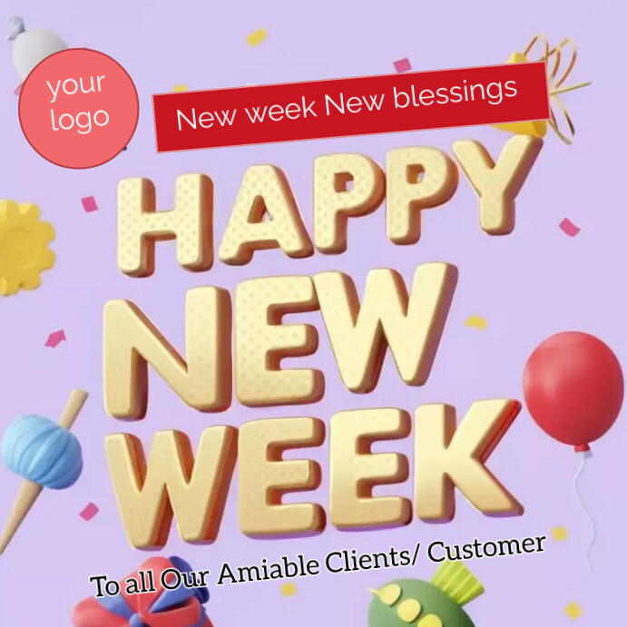 New week flyer template | PosterMyWall