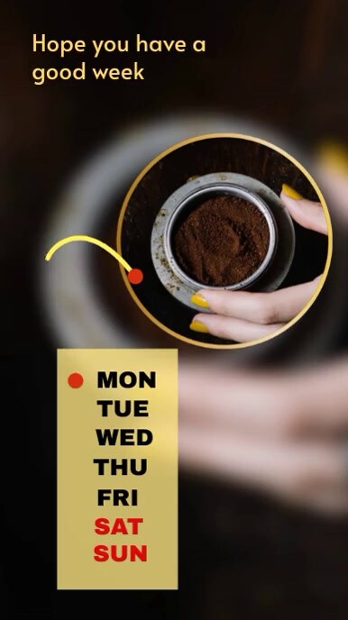 Plantilla de New week greeting Monday | PosterMyWall