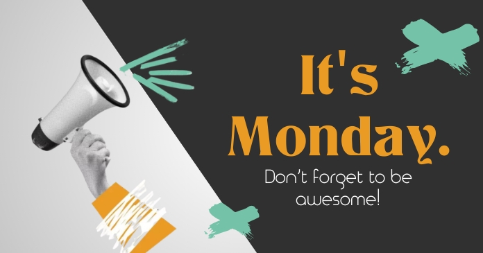 New Week Motivation Post Template | PosterMyWall