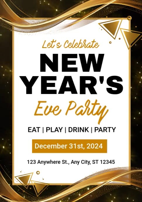 Copy of New Year's Eve Party | PosterMyWall