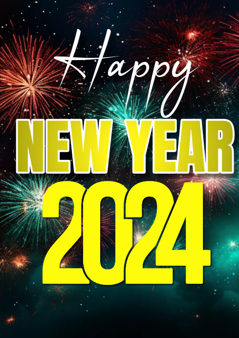 Copy of New year, happy new year | PosterMyWall