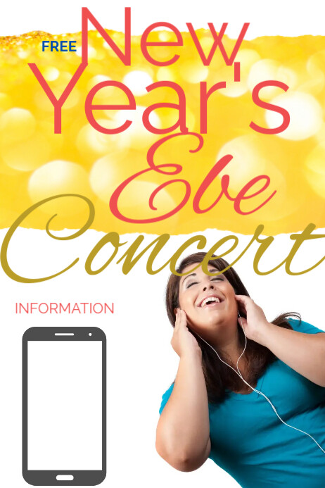 New Year's Eve Concert Template | PosterMyWall