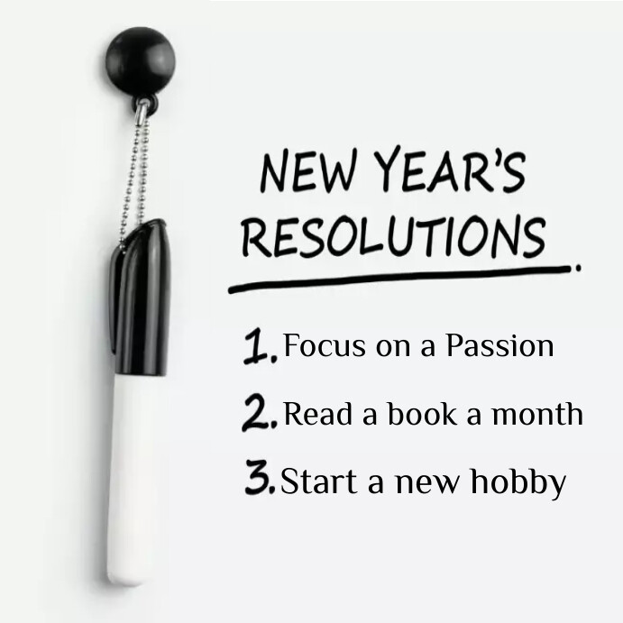Copy of New Year's Resolutions Instagram Post | PosterMyWall
