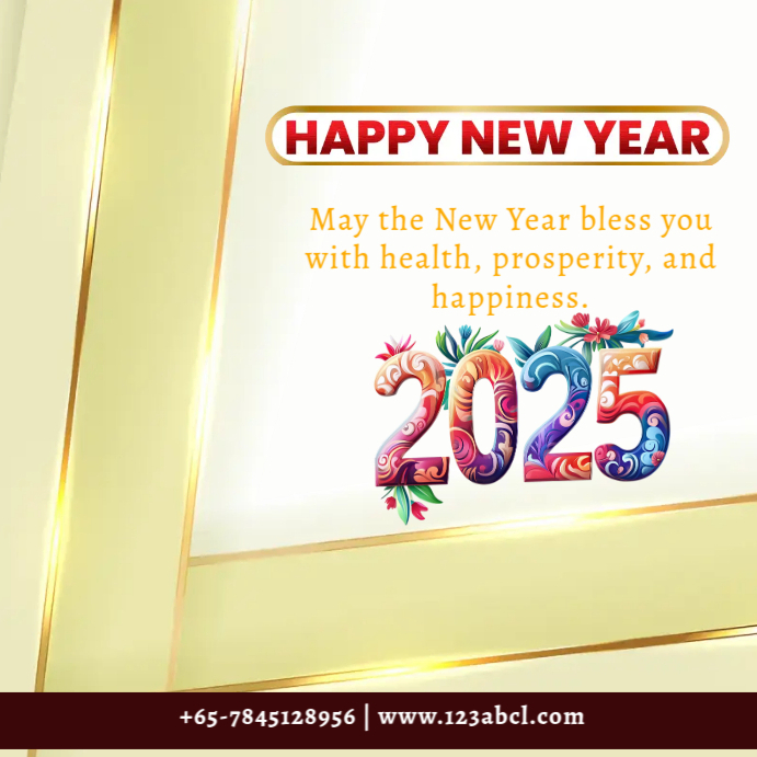 NEW YEAR (1) Template | PosterMyWall