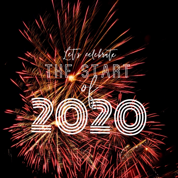 New Year 2020 Template | PosterMyWall