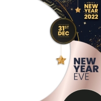 New year 2022 free poster Template | PosterMyWall