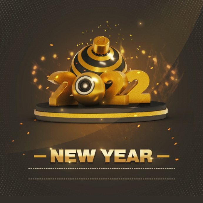 New year 2022 free poster Template | PosterMyWall