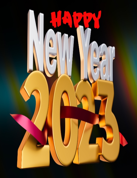 Copy of New year 2023 card free design template | PosterMyWall