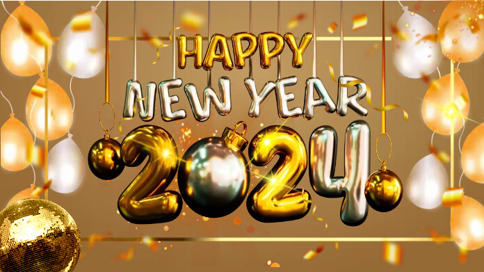 New Year 2024 Celebration ad Template | PosterMyWall