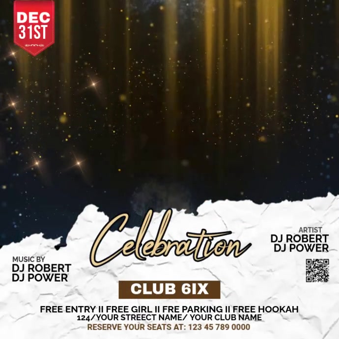 New Year 2024 Countdown Template | PosterMyWall